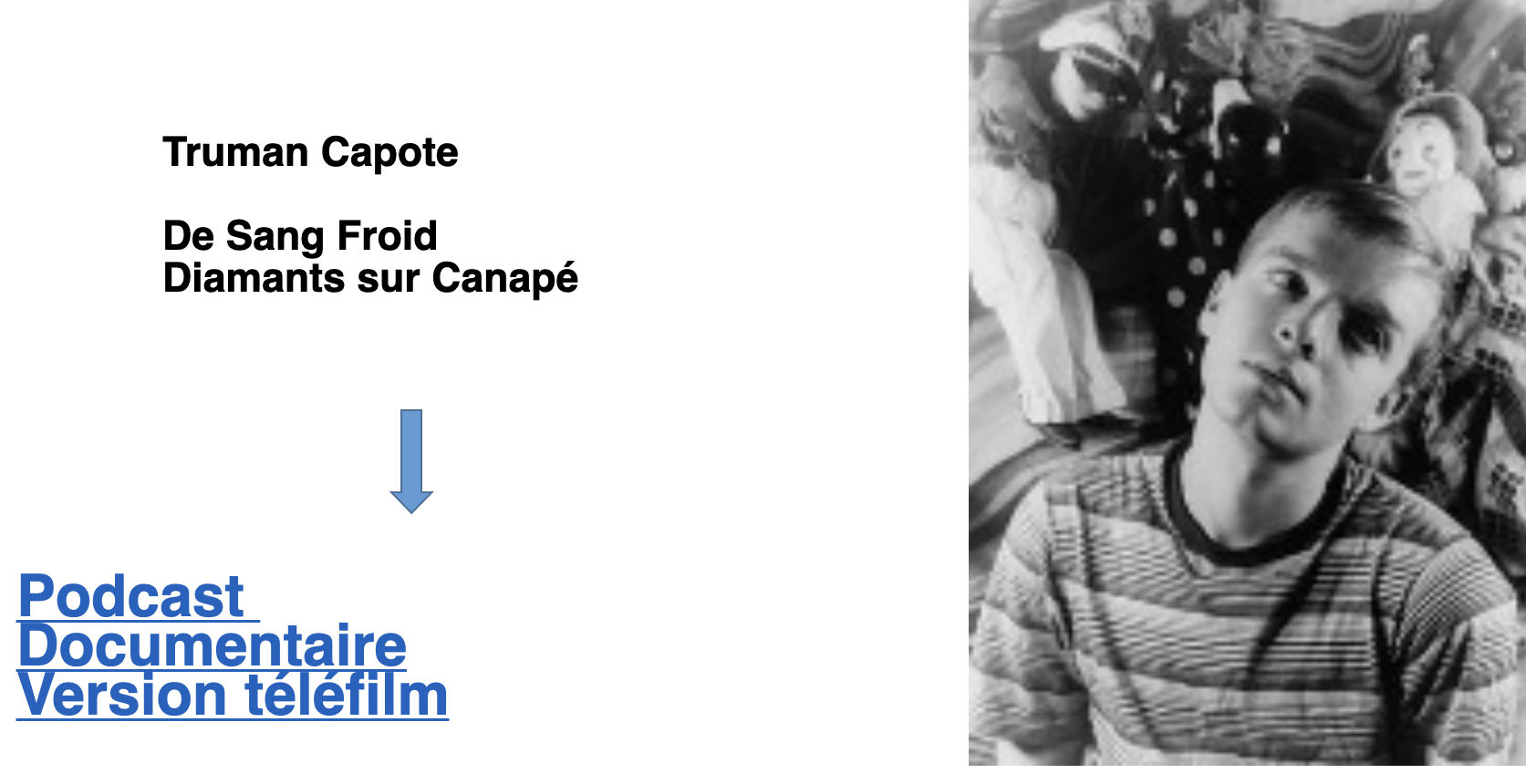 Lecture commune d'octobre 2024 : Truman Capote - Lisa Giraud Taylor ...